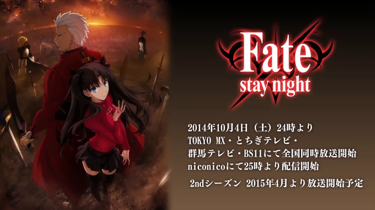 Ufotable Fate Stay Night UBW PV Subbed