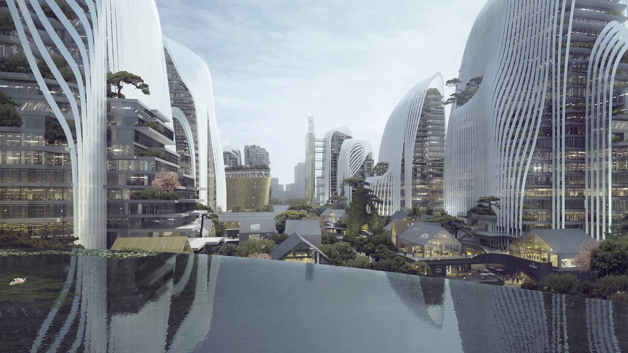 MAD wants to "invent a new typology" for high-rise architecture, says ...