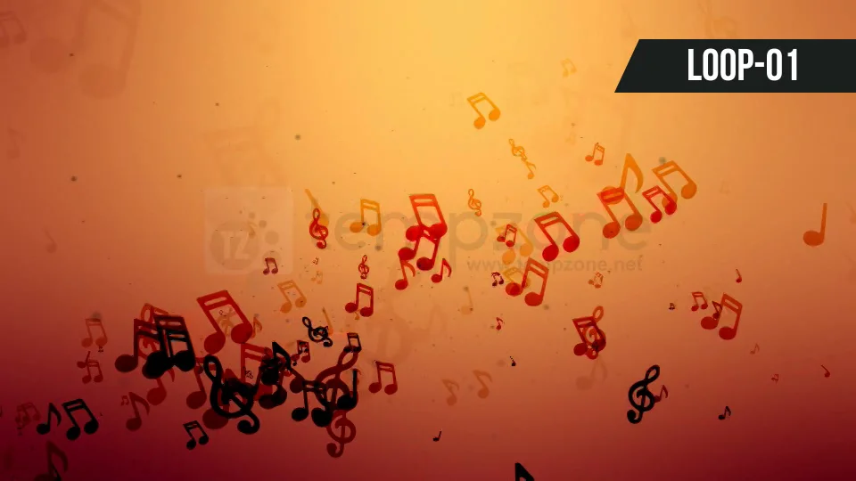 Music Notes Loop on Vimeo