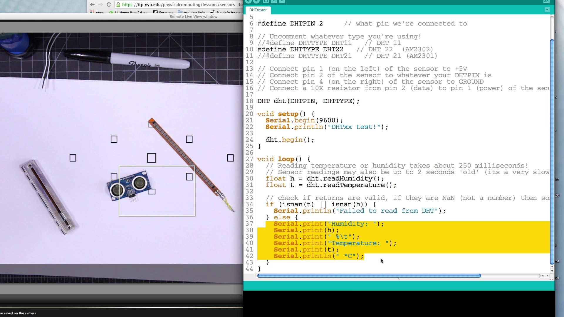 Sensors - Testing on Vimeo