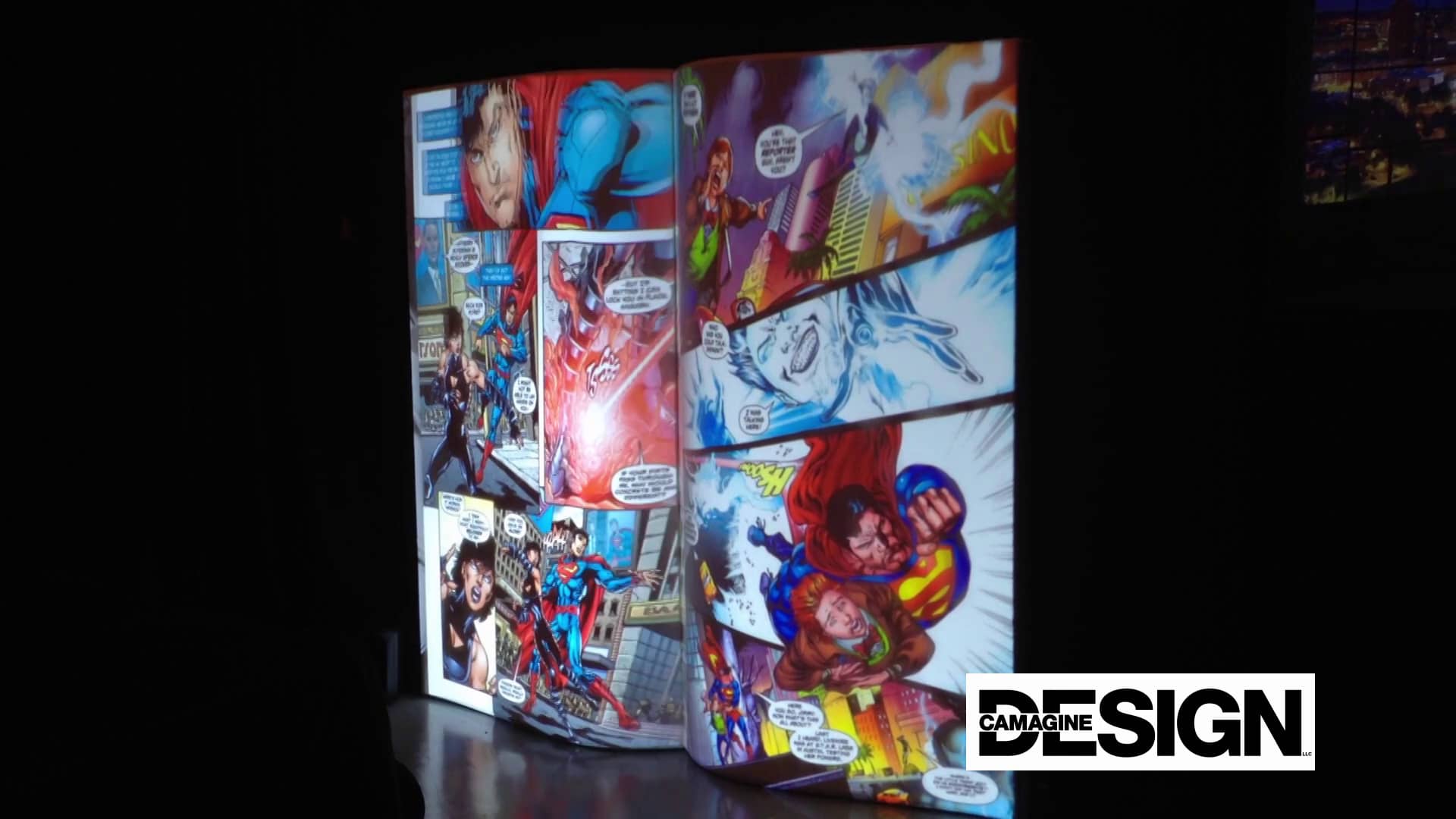 Panasonic Projection Mapping Book on Vimeo