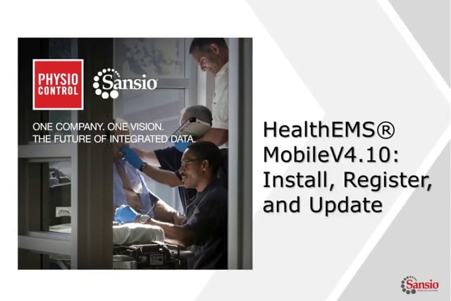HealthEMS Course 2500: Setup - Mobile v4 on Vimeo
