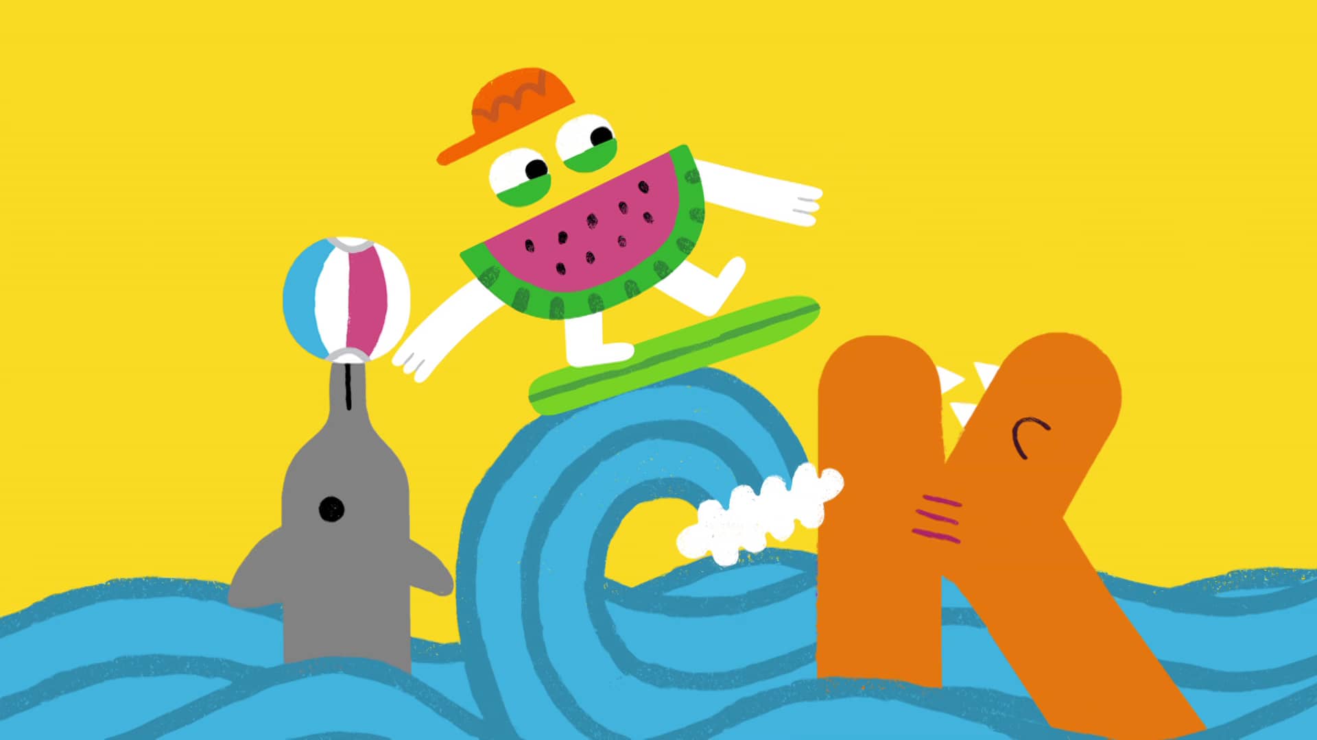 Nick Jr. Summer IDs 2014 - Wave on Vimeo