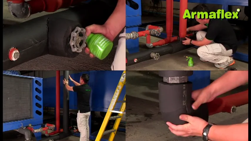 Armacell- Insulation and cladding of valves (English) on Vimeo