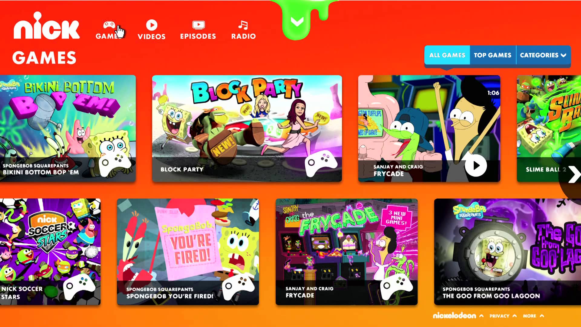 NICK.COM Online Rebrand Overview on Vimeo