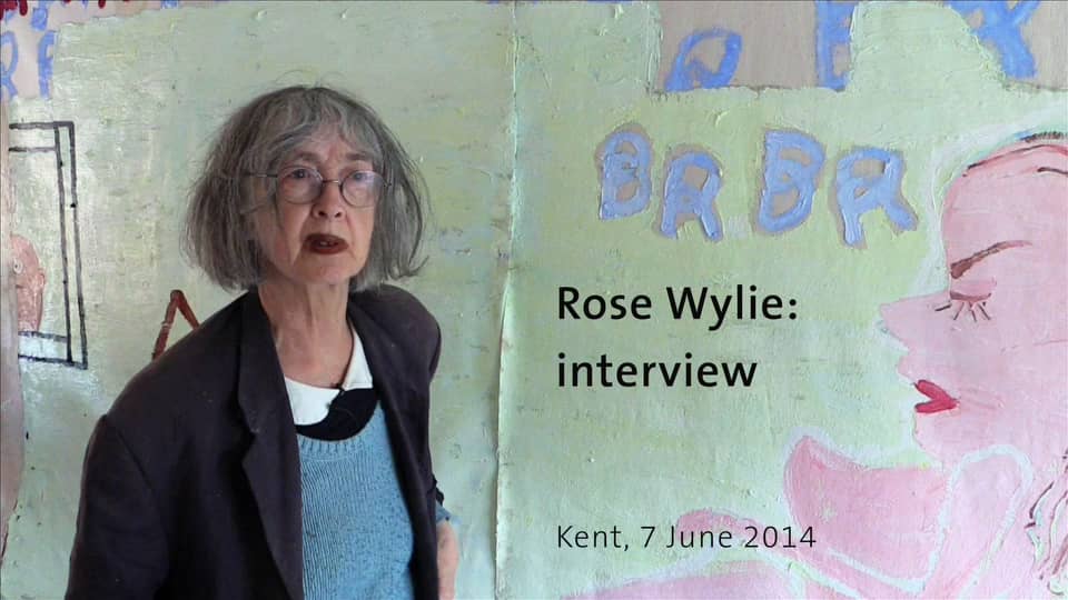 Rose Wylie: interview (part one), Kent, 7 July 2014. on Vimeo