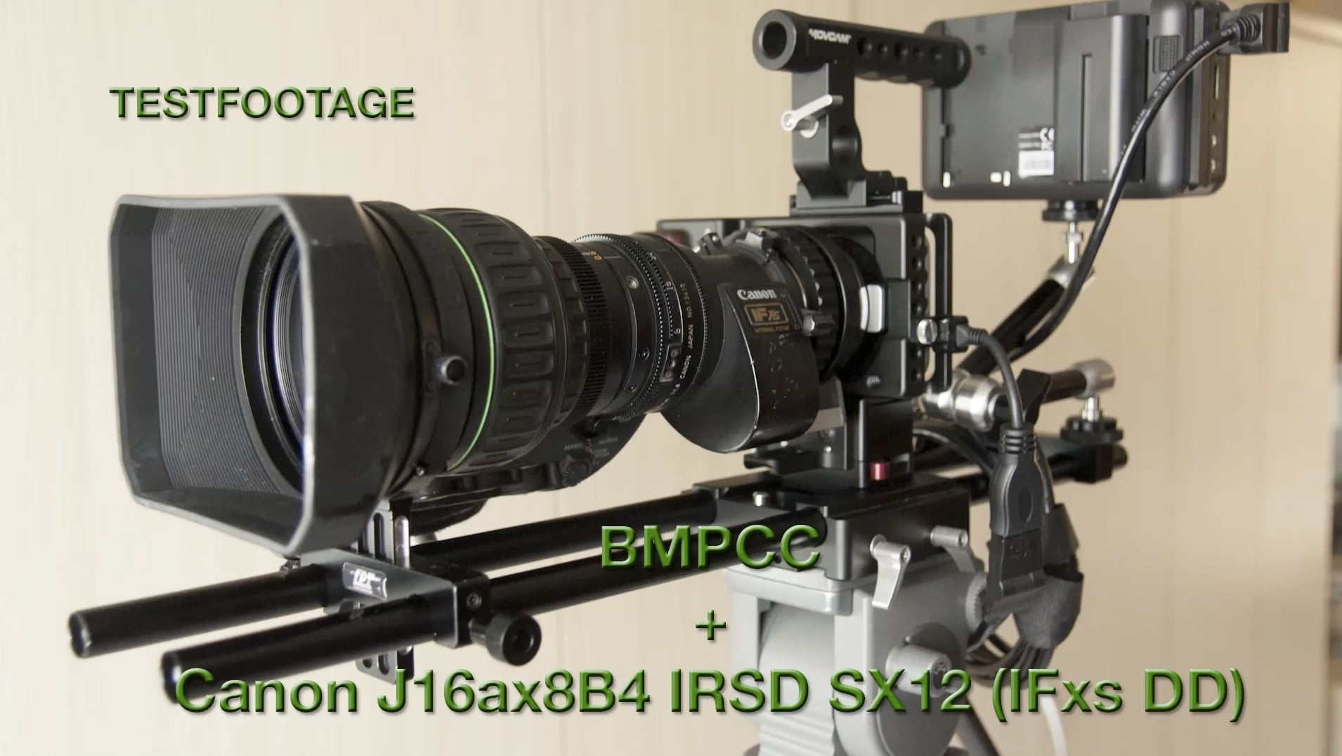 Test Footage BMPCC + Canon B4 lens on Vimeo