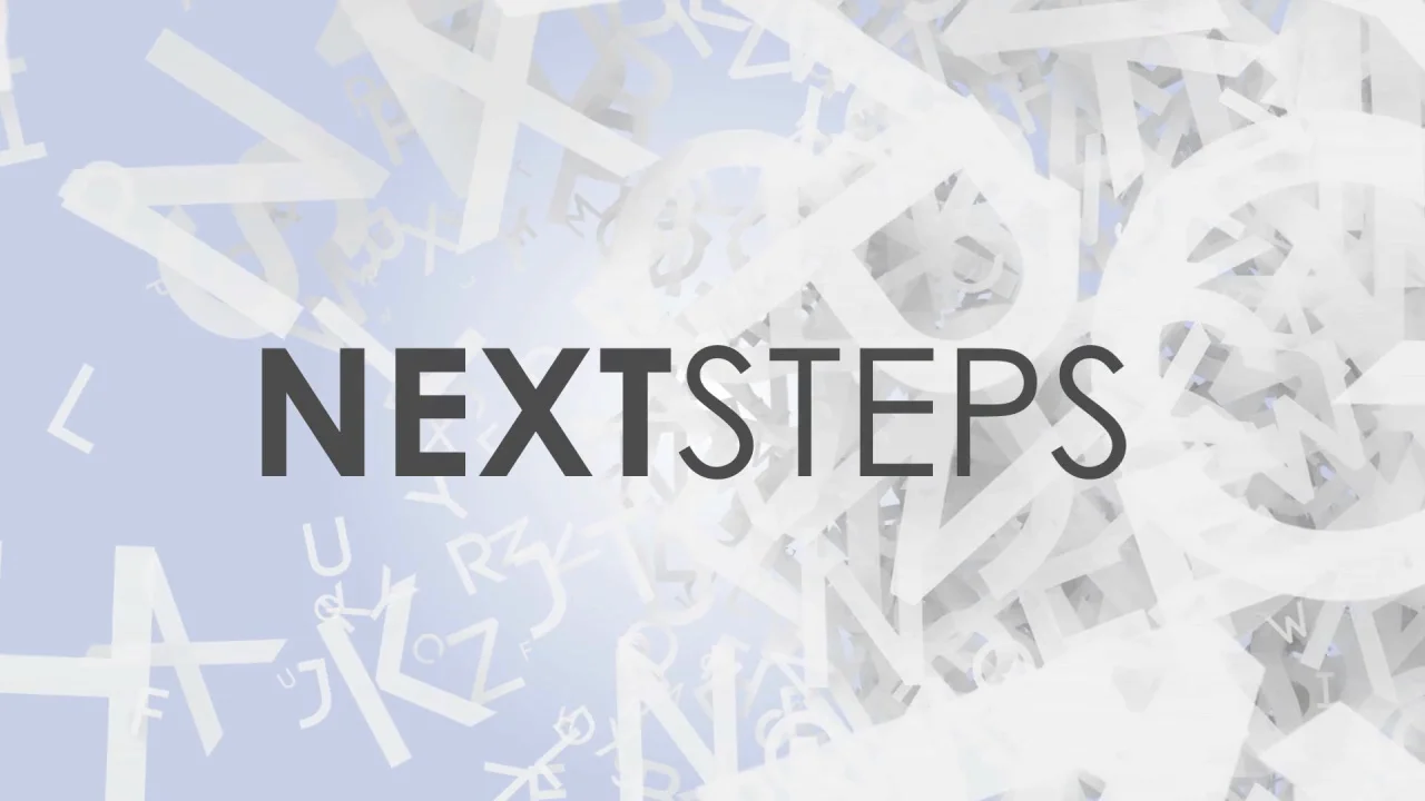 NEXT STEPS Promo on Vimeo