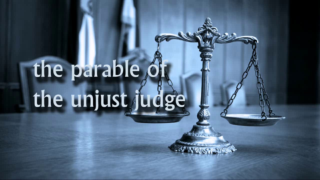 The Parable Of The Unjust Judge on Vimeo