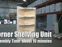 Internal Corner Shelving 90 deg | Corner Shelving