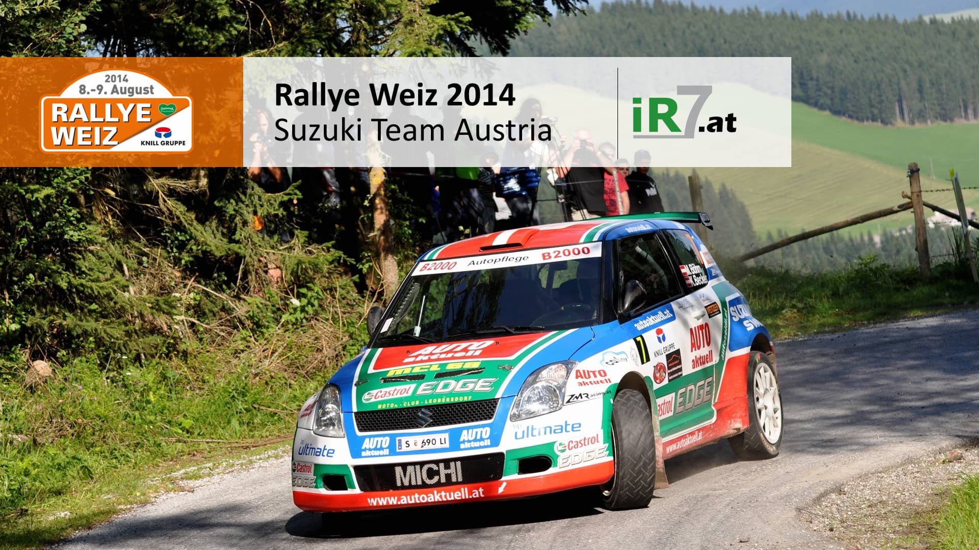 ORM Rallye Weiz 2014 - Suzuki Team Austria: Michael Böhm / Katrin ...