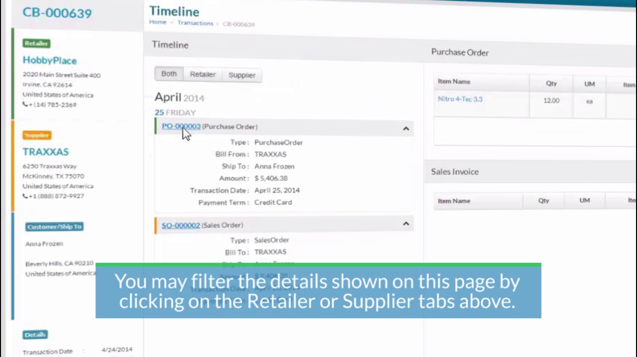 Retailers - Review Transactions From the Console on Vimeo