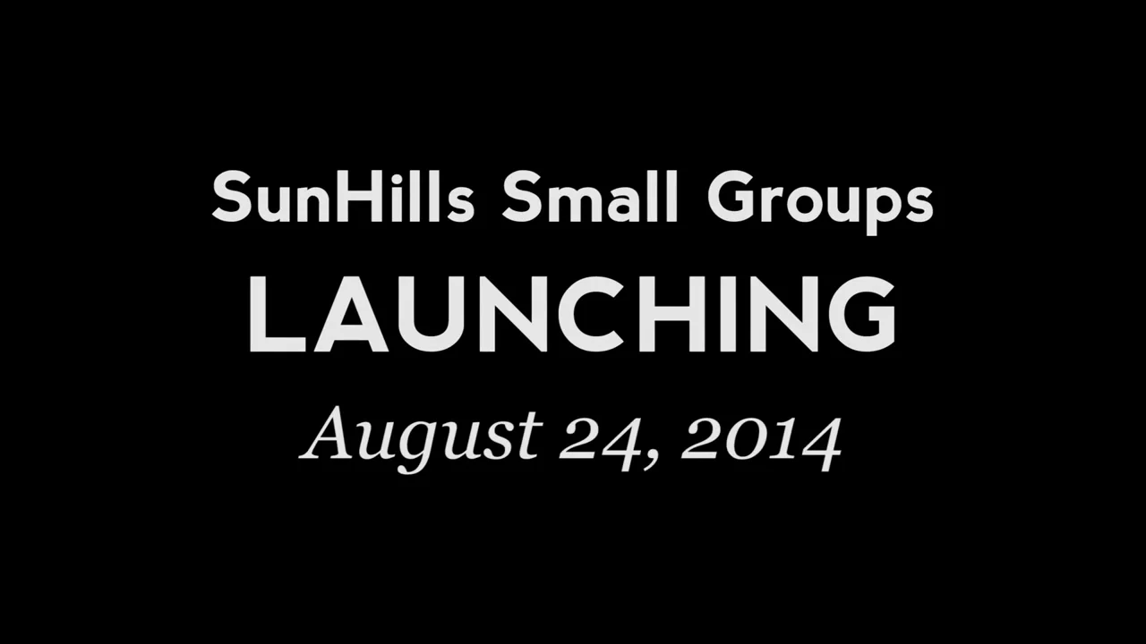 Small Group Promo #2 on Vimeo