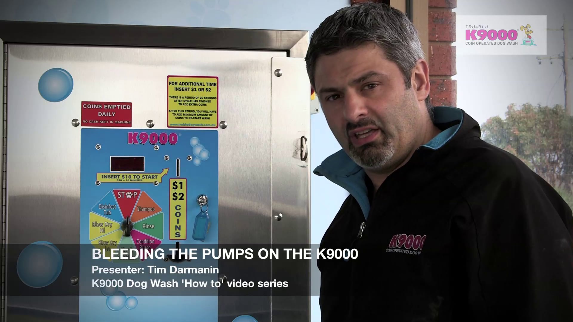 How to bleed the pumps