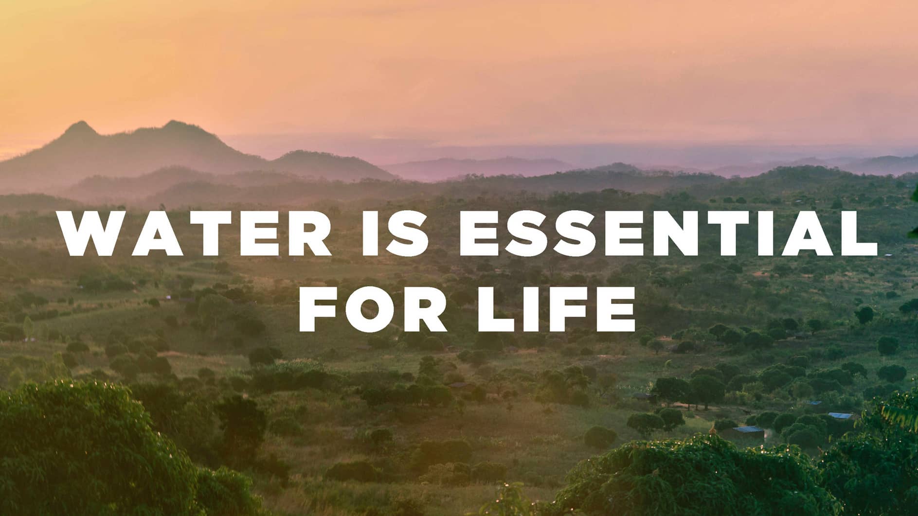 Water is Essential for Life on Vimeo