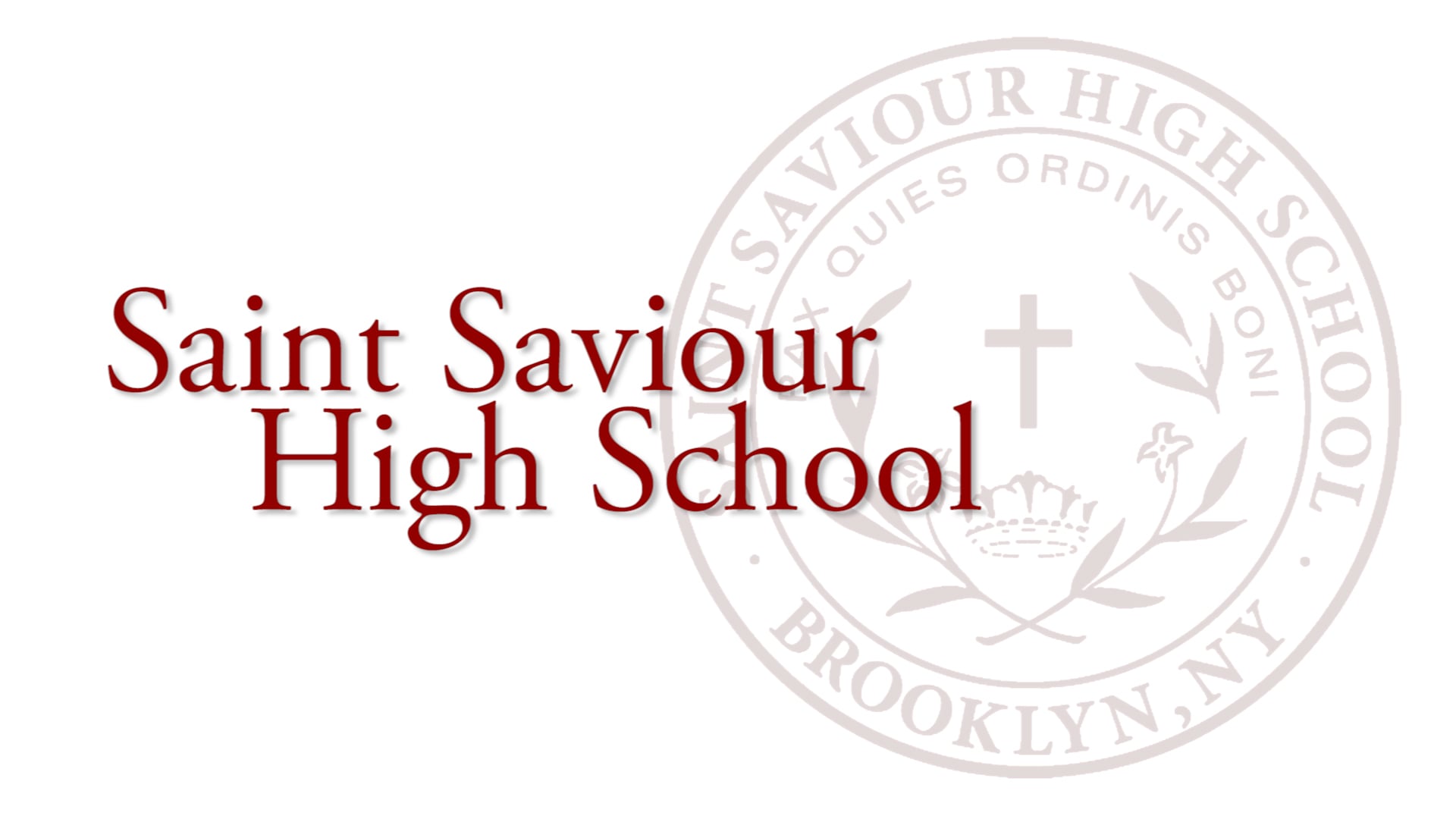 Saint Saviour High School on Vimeo
