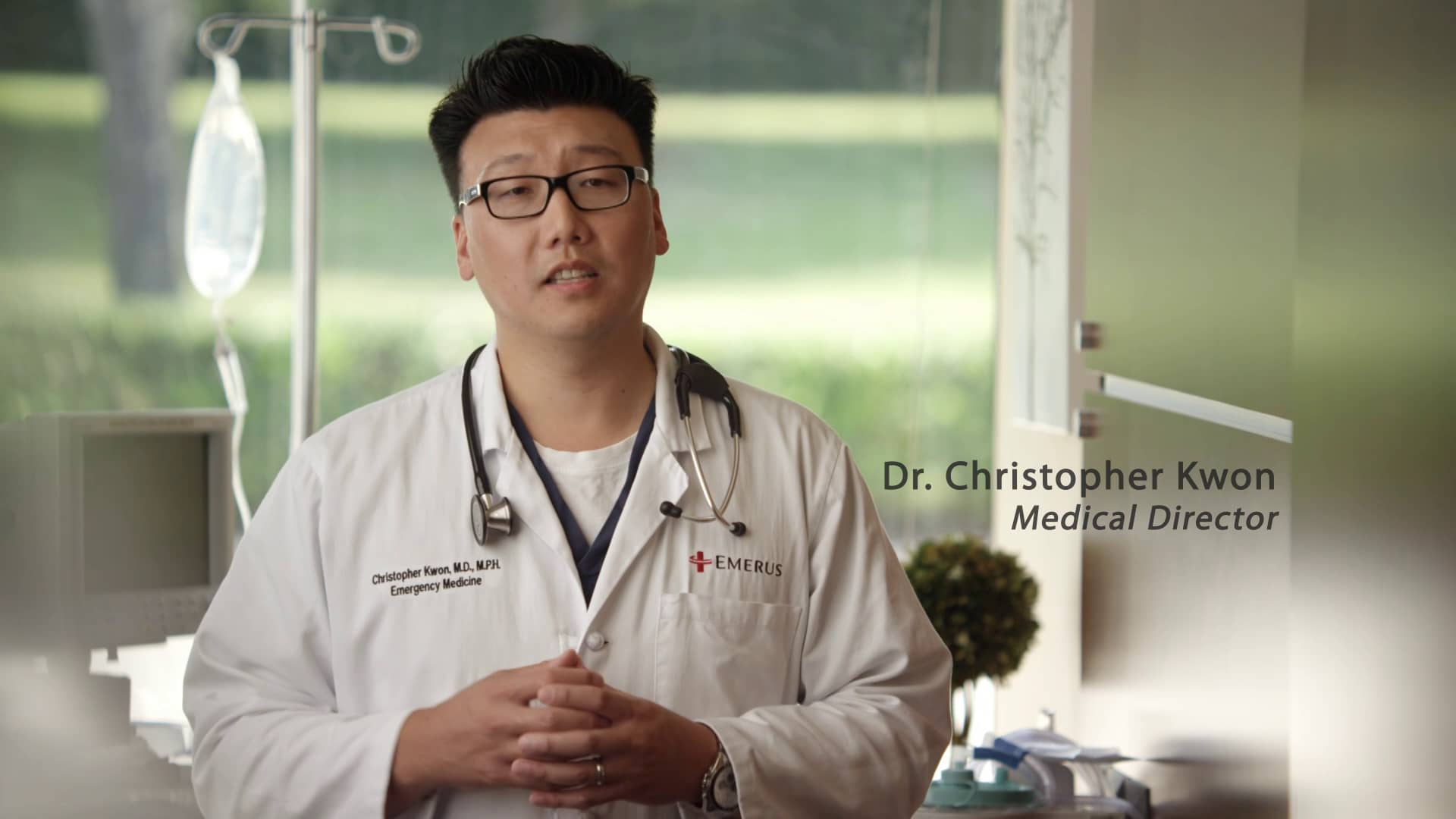 Emerus Interviews - Dr. Christopher Kwon on Vimeo