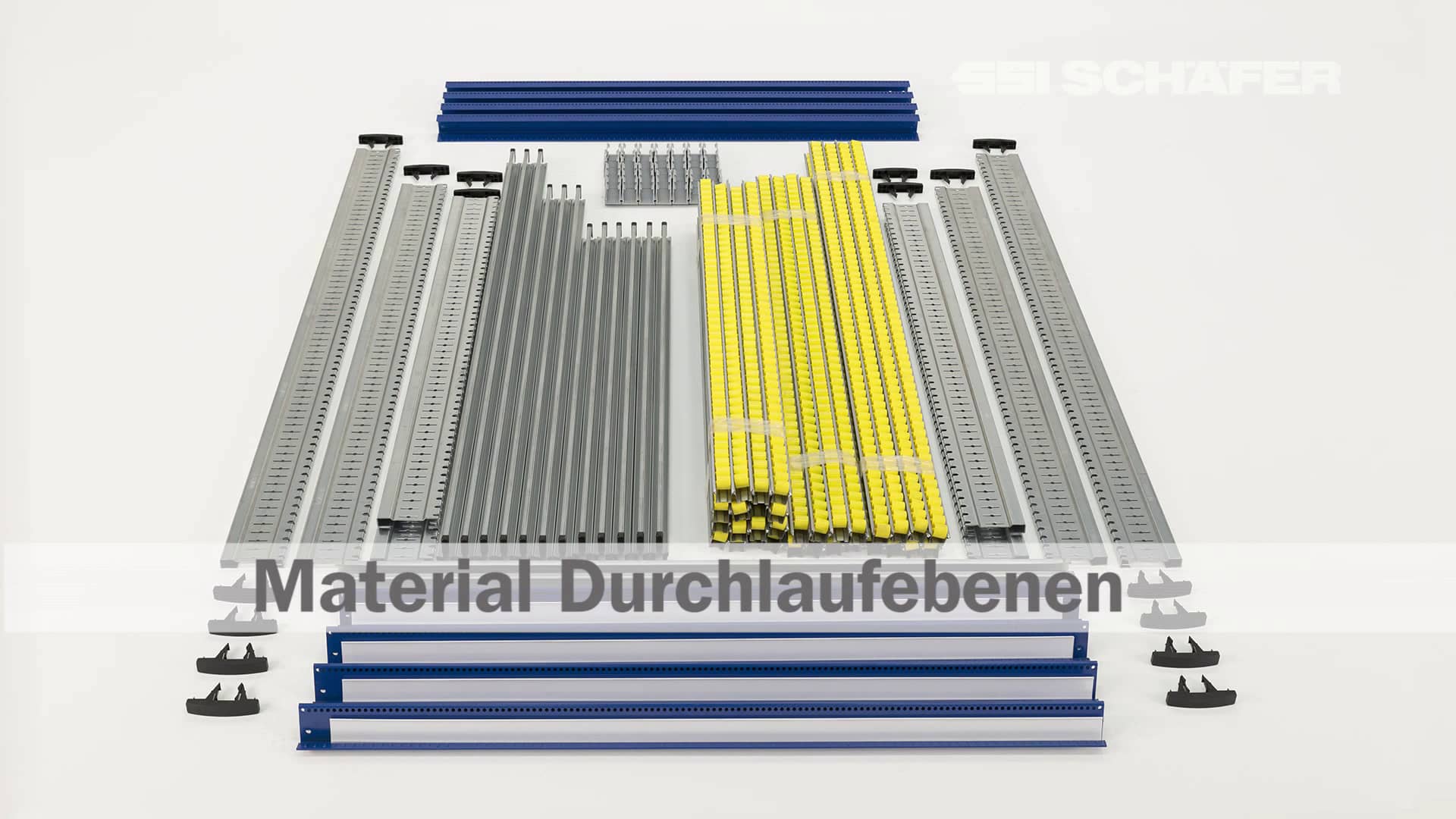 Montage Kanban Regal System KDR, Kolli-Durchlauf on Vimeo