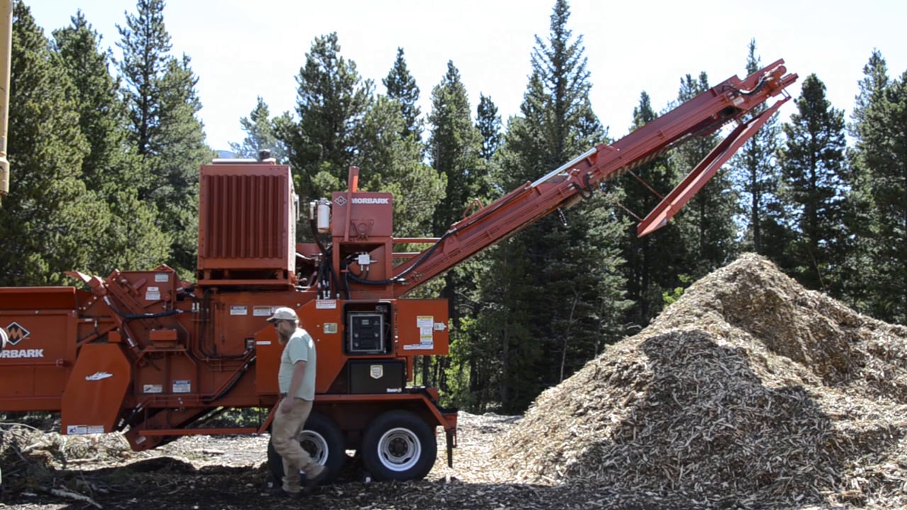 Boulder County Community Forestry Sort Yard grinder on Vimeo