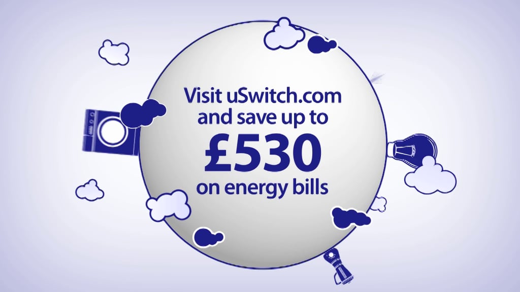 uSwitch - Gas and Electricity - Reactive TV Ad on Vimeo