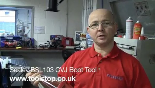 George Sealey demonstrates the Sealey BSL103 CVJ Boot Tool on Vimeo