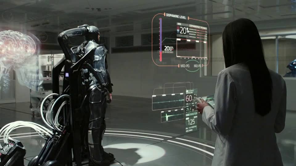 Robocop UI screens on Vimeo