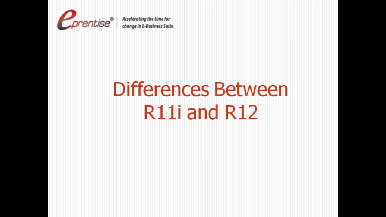 Closing and Reconciling Oracle Receivables: Differences Between R11i ...