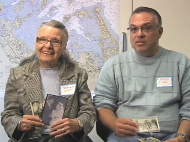 Josephine Cioffi and Gregory Cioffi at the Boston Harbor Islands Mass ...