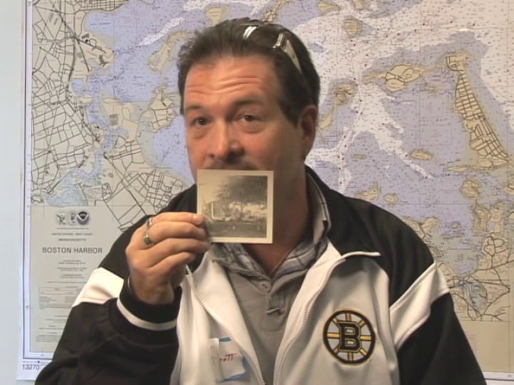Raymond E. Pratt at the Boston Harbor Islands Mass. Memories Road Show ...