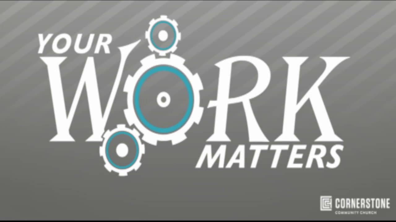 Your Work Matters - Do Your Best With What You've Been Given to Do ...