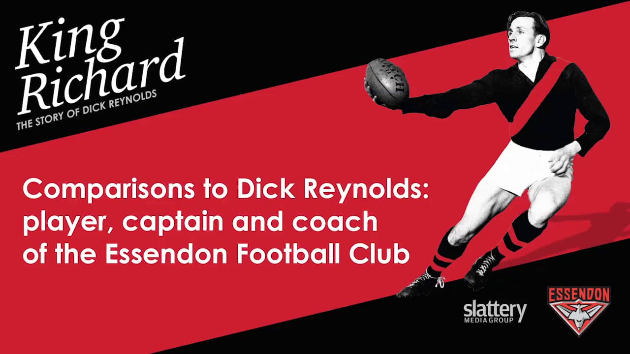 3: Mark 'Bomber' Thompson on Comparisons to Dick Reynolds: player ...
