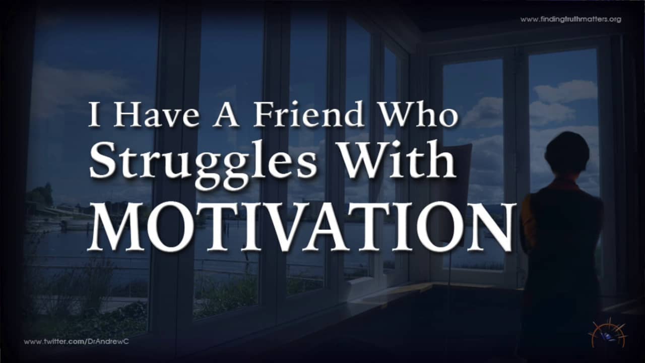 Helping A Friend Who Is Struggling With Motivation on Vimeo