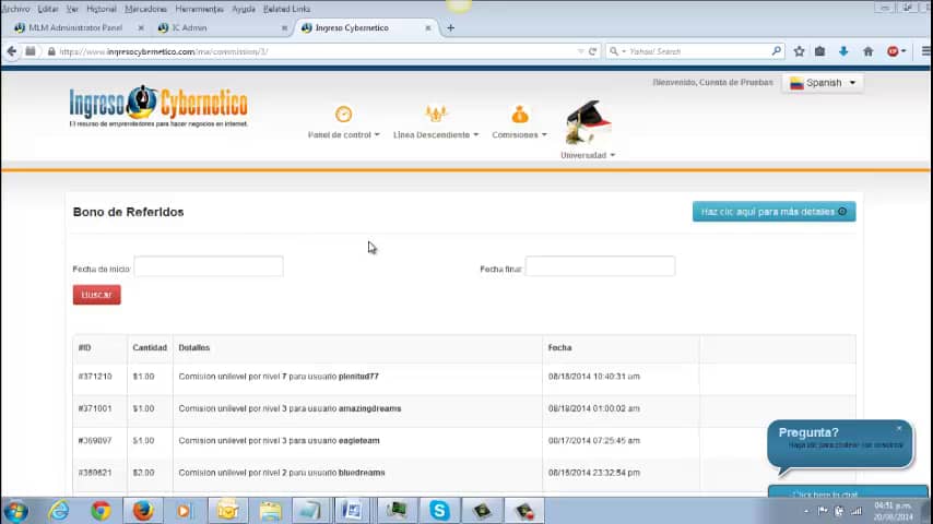 Bono de referidos on Vimeo