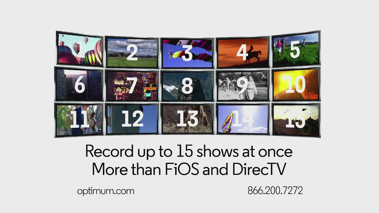 Optimum Commercial Production - 3642 QCVB-0487H - Triple Play Video ...