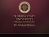 Dr. Michael Holmes on Vimeo