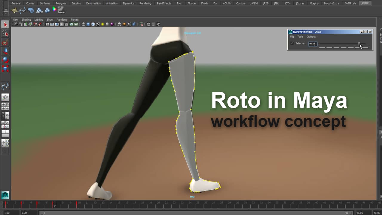 Roto in Maya - workflow Concept on Vimeo