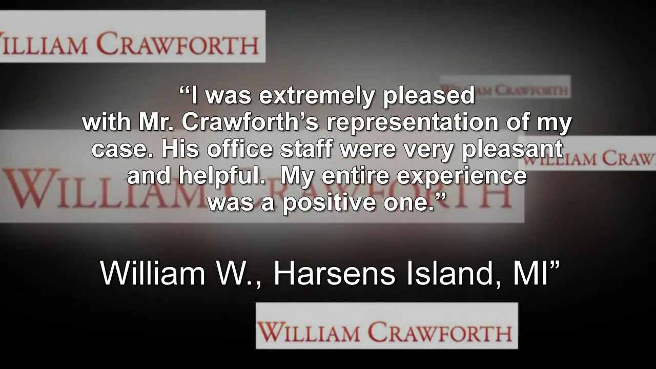 Client Testimonials for Attorney, William Crawforth ...
