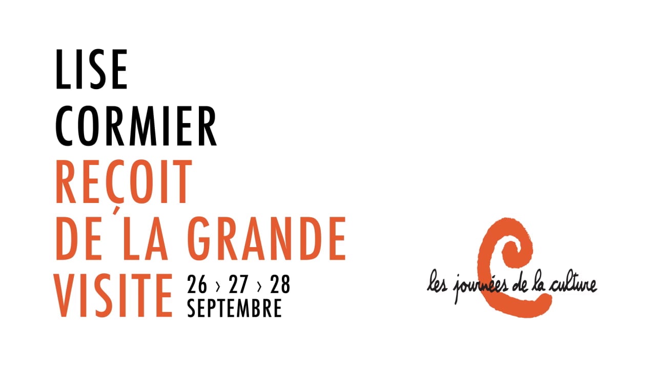 Vidéo promotionnelle des 18es Journées de la culture: Lise cormier on Vimeo