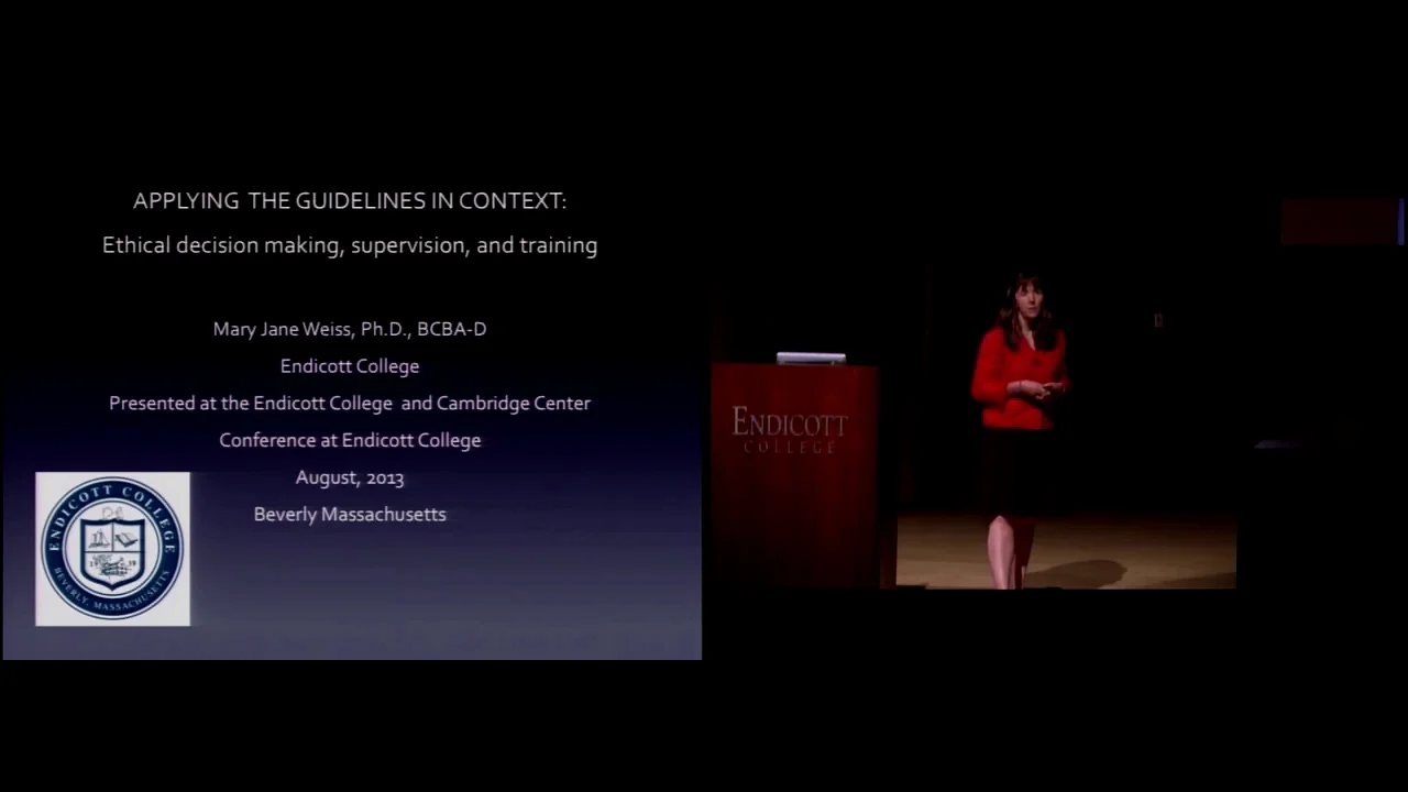 Mary Jane Weiss- Ethical Decision Making Preview on Vimeo