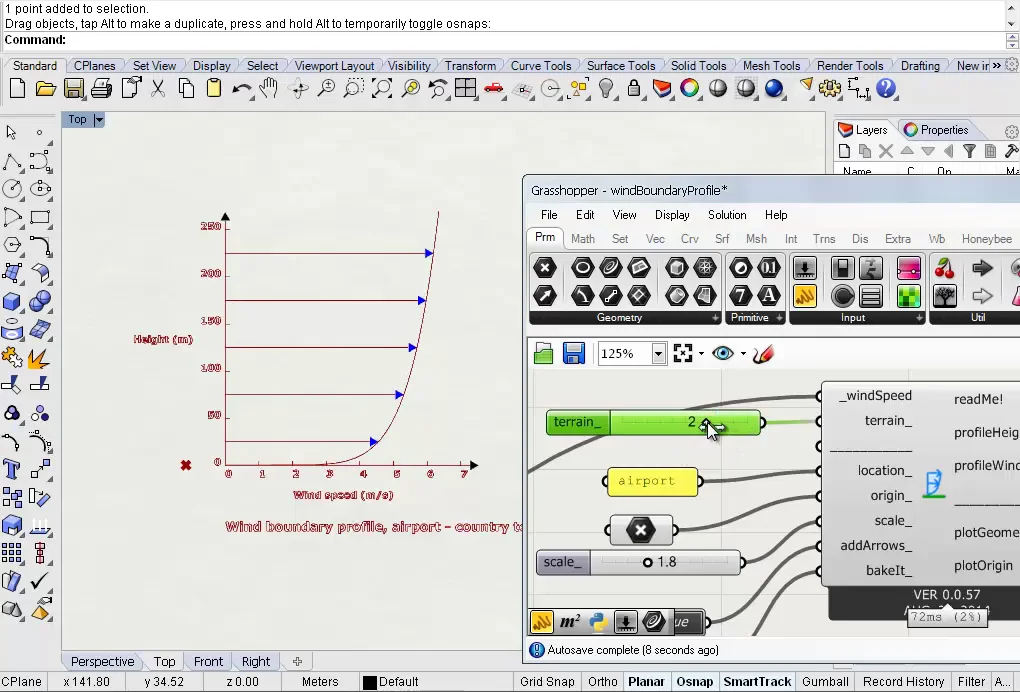 Ladybug wind boundary profile on Vimeo