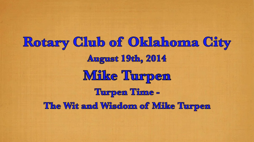 Mike Turpen 8-19-14 on Vimeo