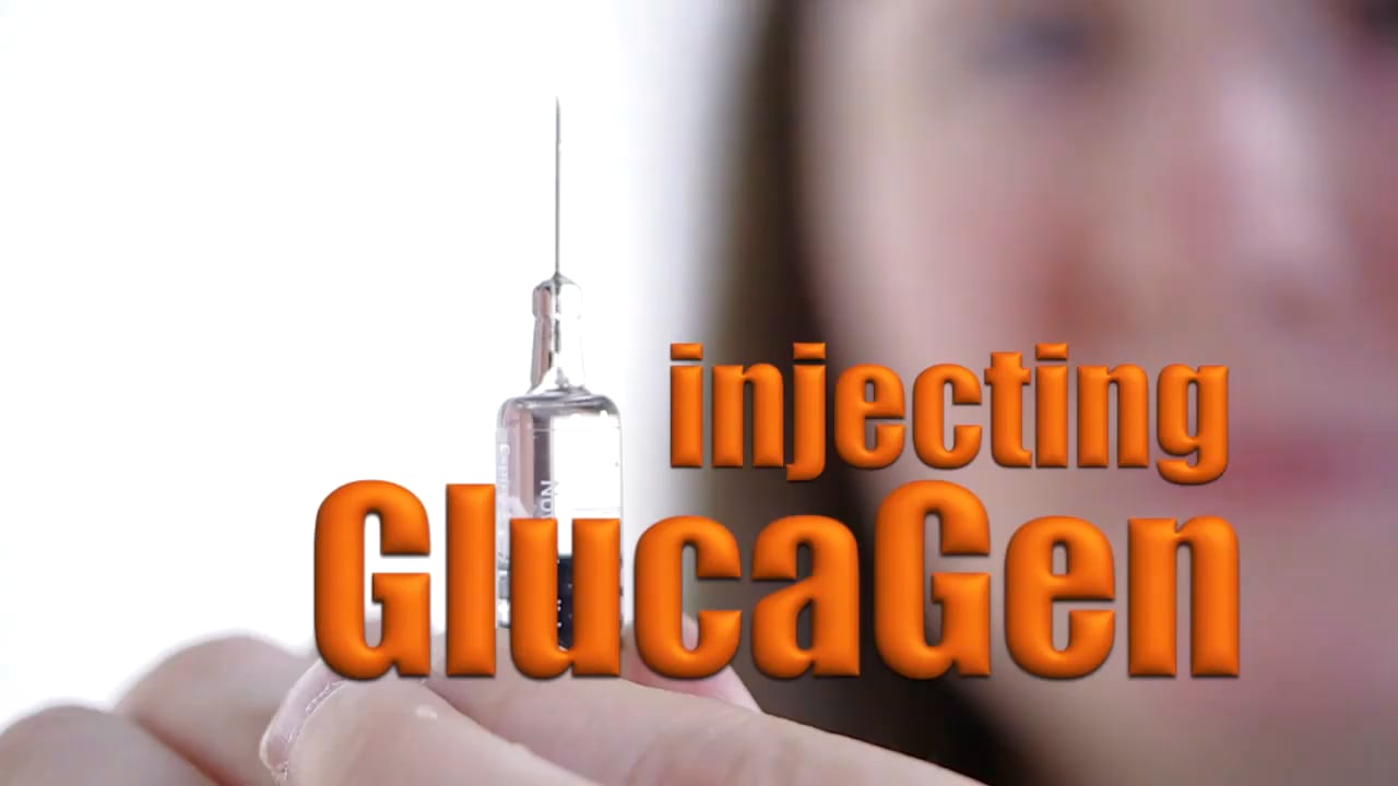 Using a Glucagen injection on Vimeo