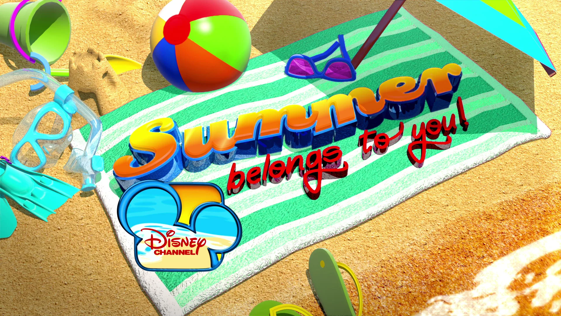 DISNEY CHANNEL - "SUMMER BELONGS TO YOU" BUMPER