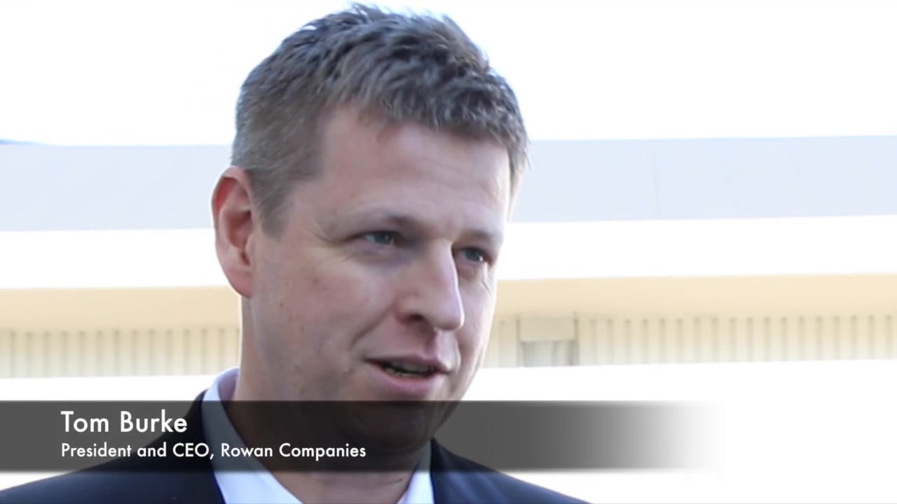 Tom Burke CEO Rowan Companies on Vimeo