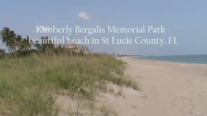 Kimberly Bergalis Memorial Park - Beach View on Vimeo