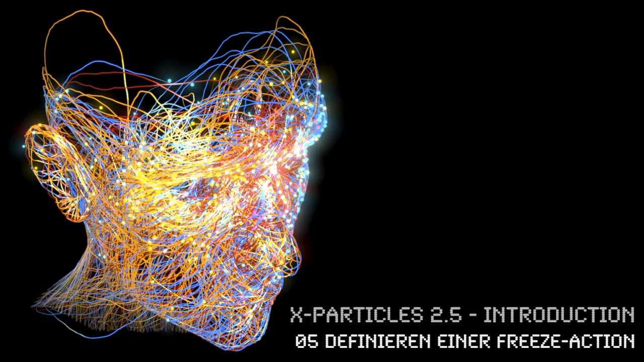 X-Particles 2.5 Introduction - 05 Definieren einer Freeze-Action on Vimeo