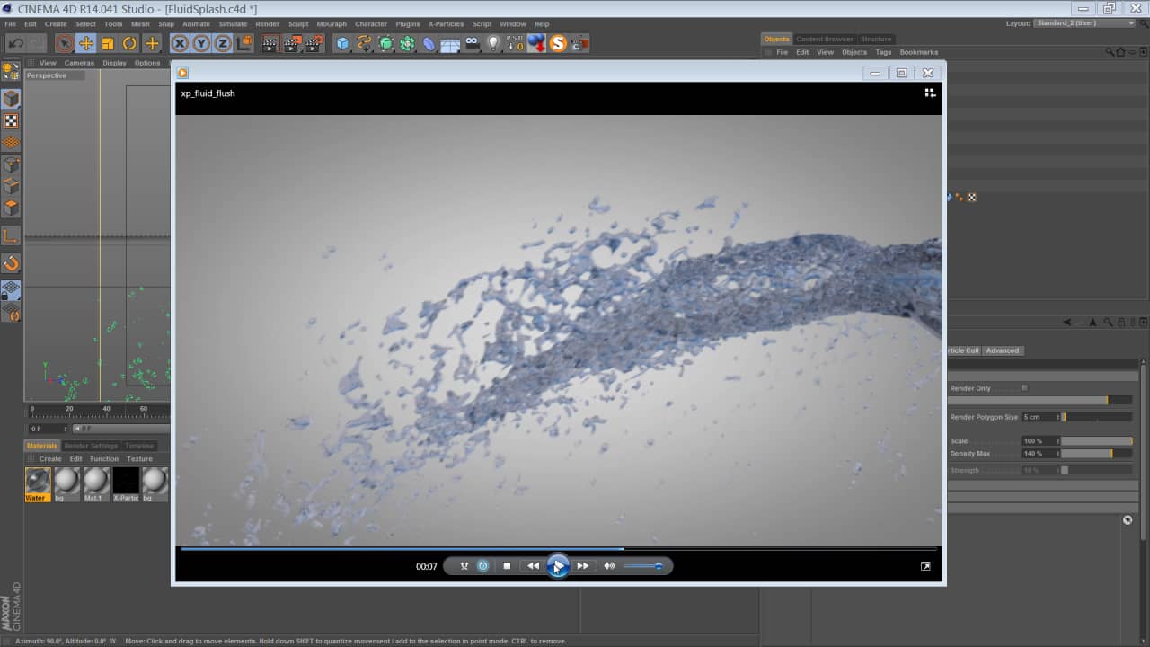 Fluid Flush // Cinema 4D Tutorial on Vimeo