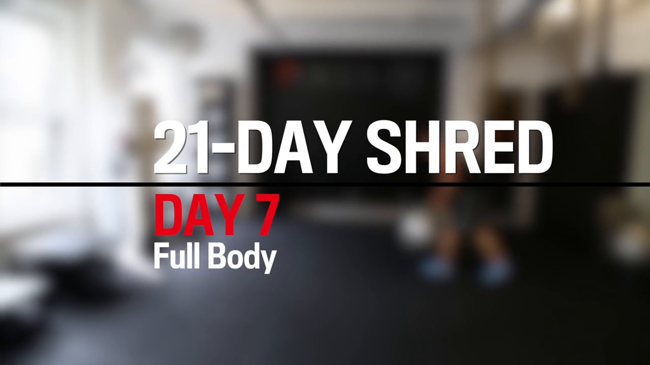 21-Day Shred Day 7 Demo on Vimeo