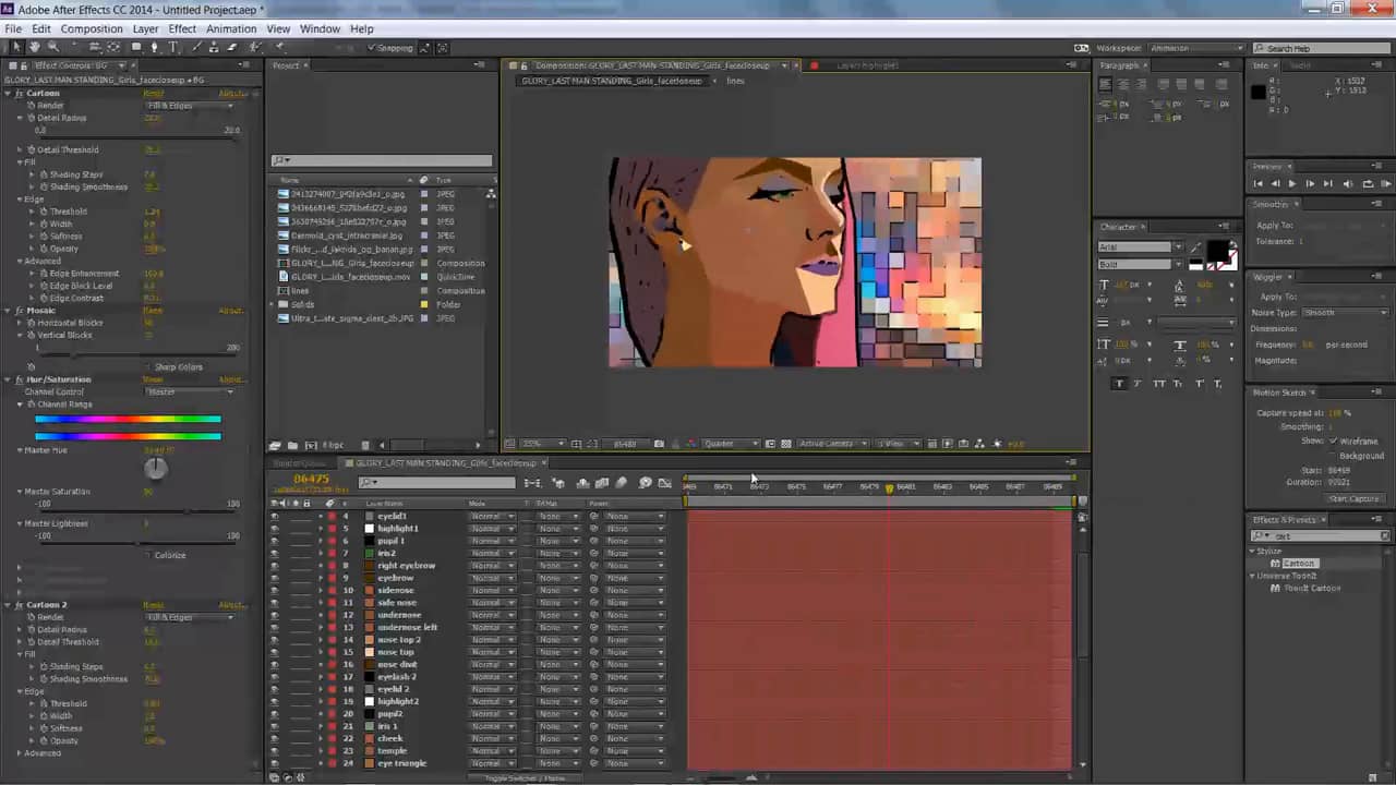 Tutorial: Animated Cartoon Roto Shapes with mocha and After Effects on ...