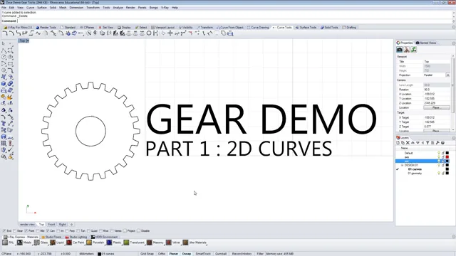 Rhino Gear Demo: Part 1 of 2